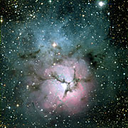 NOAO image of Trifid Nebula | ESA/Hubble